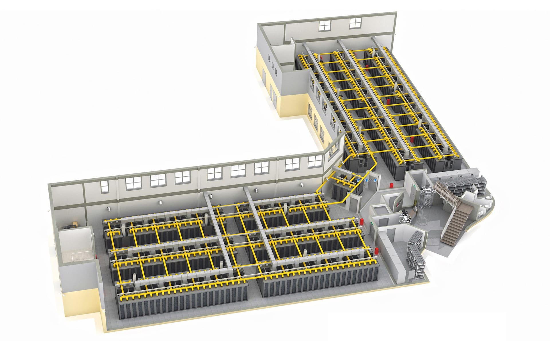 Comprehensive solutions for data centres